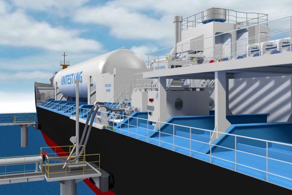 New version of LNG RT-flex 50DF Simulator – Unitest Marine Simulators